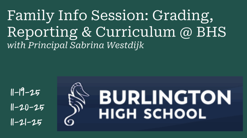 Grading, Reporting & Curriculum at BHS